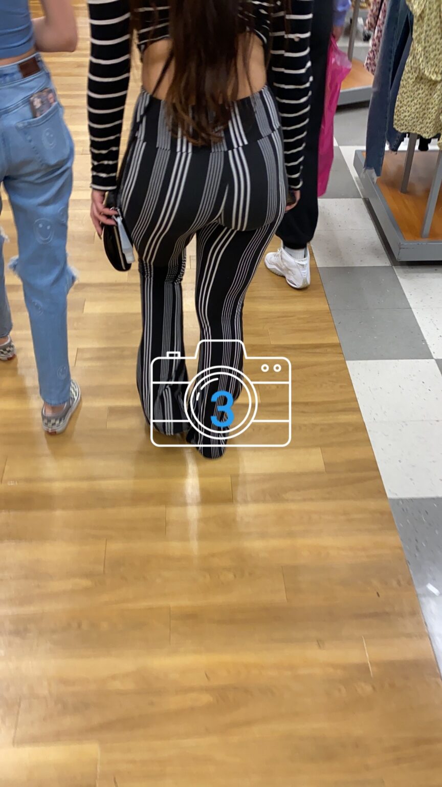 Candid Yoga Pants Candid Teens