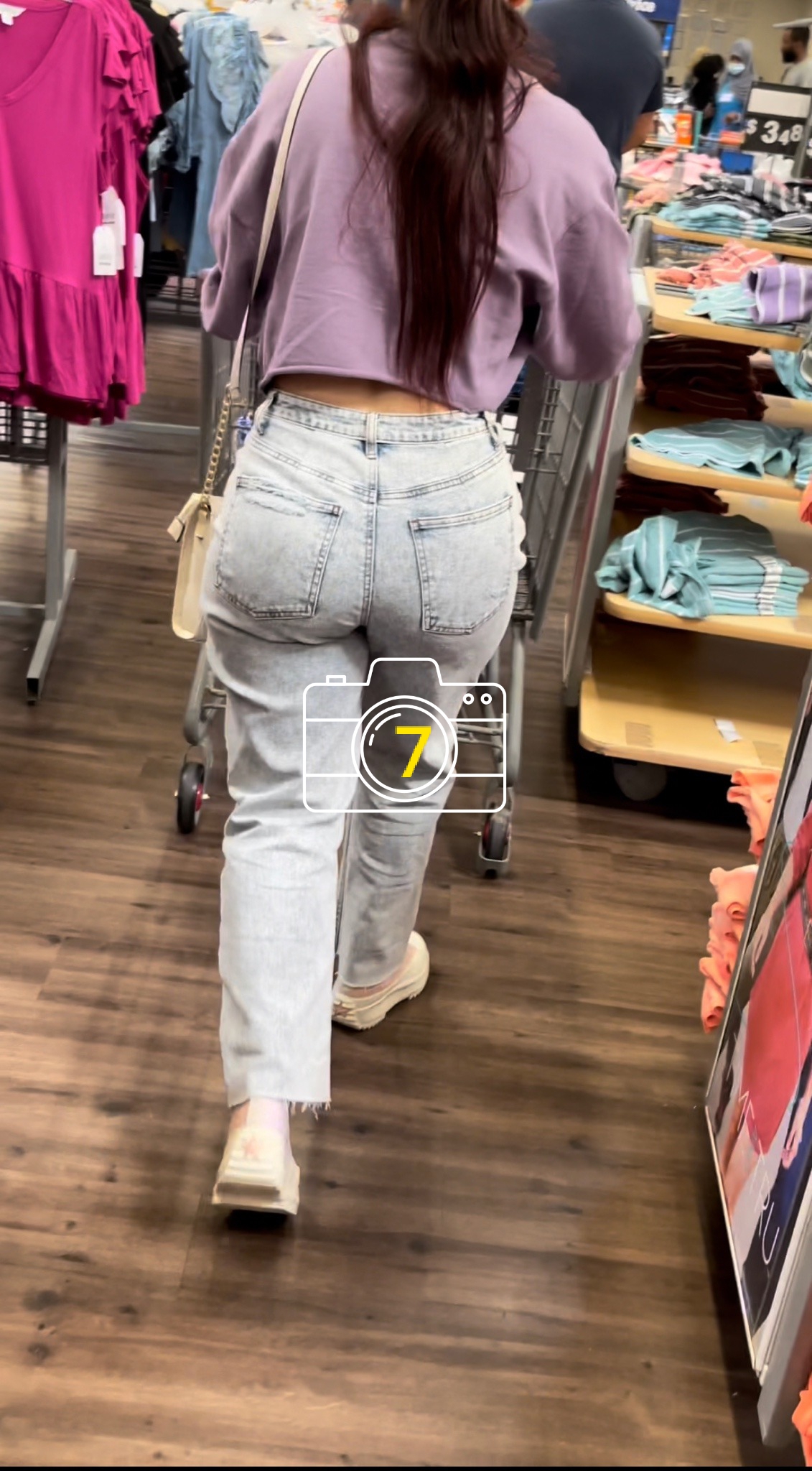 jeans creepshots - Candid Teens