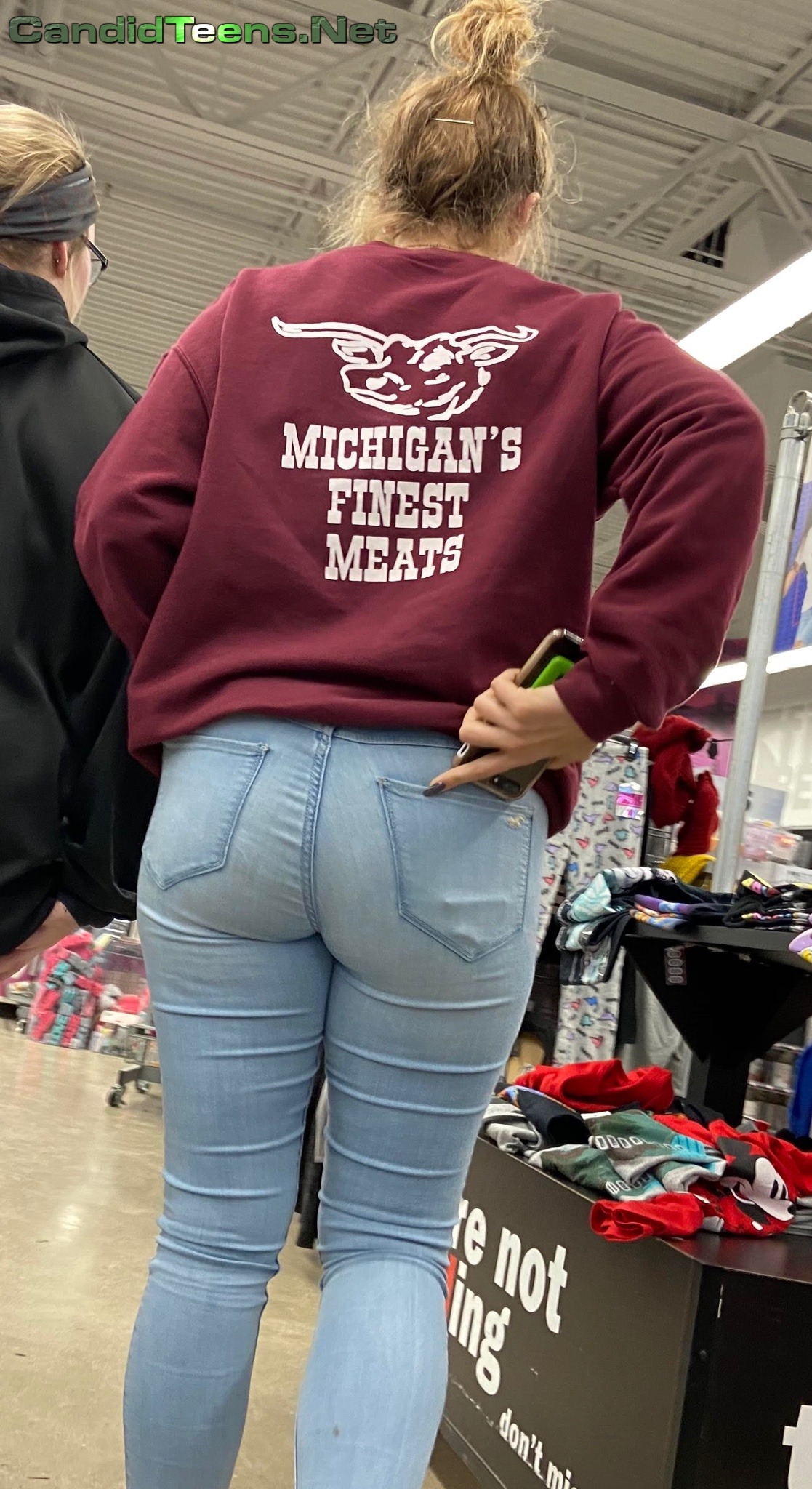 Tight Jeans And Big Ass Highschool Girl Candid Teens