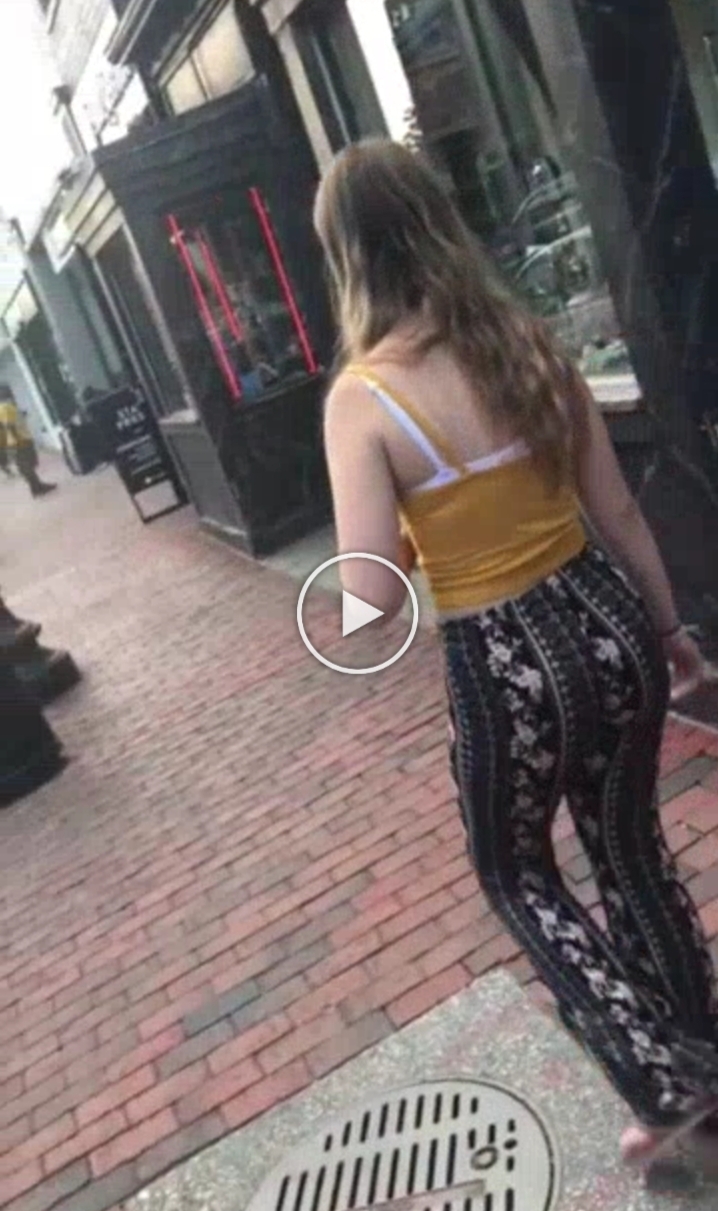 Street creepshot - Candid Teens