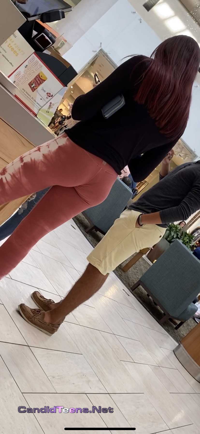 Busted By Tight Bubble Butt Teen Candid Teens